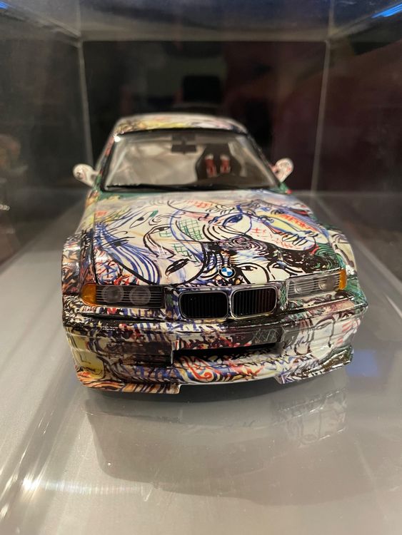 Modellauto BMW M3 GTR Art Car Sandro Chia (Neu (gemäss Beschreibung ...