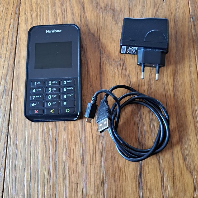 Verifone e355 mobiles EC-Terminal mit Zubehör (Gebraucht) in Riedern ...