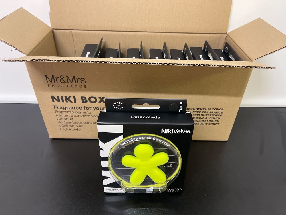 Neu Restposten Auto Duft Lufterfrischer Mr&Mrs Niki (8x) | Kaufen auf Ricardo
