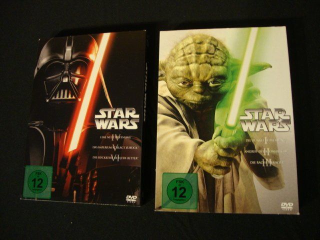 DVD / STAR WARS Teil 1 bis 6 komplett / sechs DVDs | Kaufen auf Ricardo