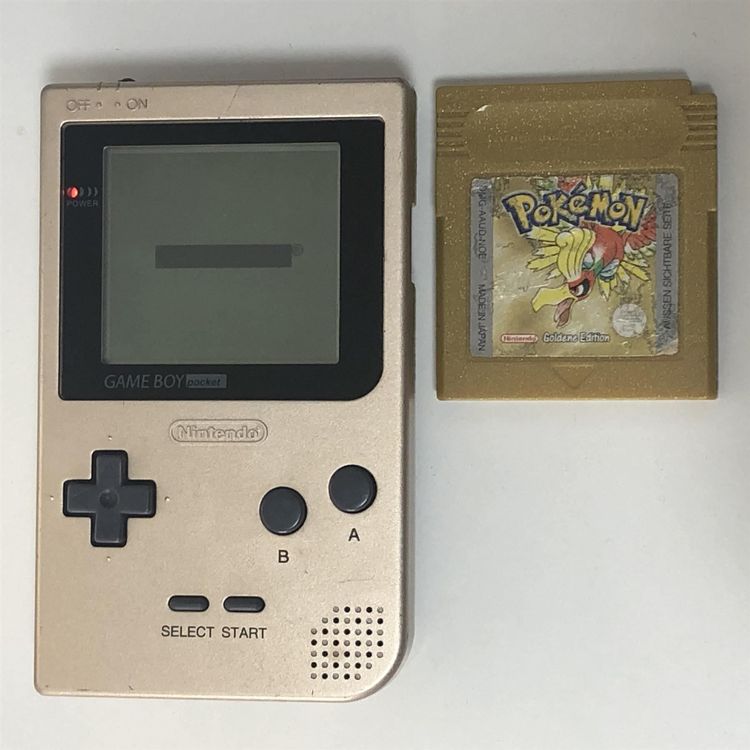 Gameboy Pocket Gold + Pokemon gold (Gebraucht) in Mollis für CHF 139 ...
