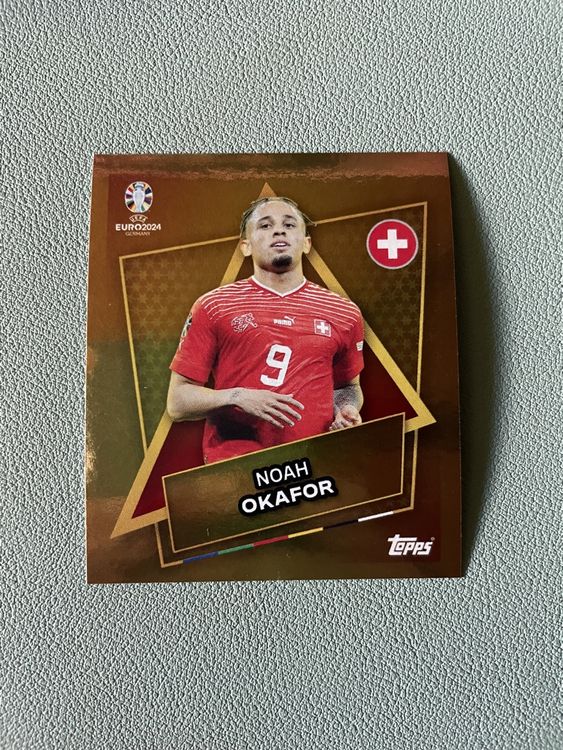Topps Euro 2024 Noah Okafor Gold SUI SP (Gebraucht) in Wädenswil für ...