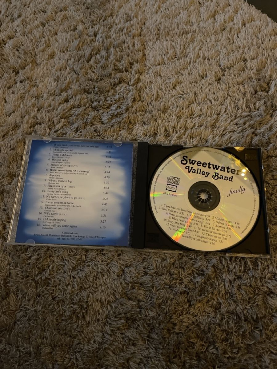 Sweetwater Valley Band - Finally CD - Top Zustand! (Gebraucht) in ...