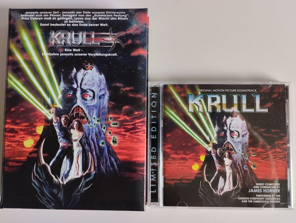 KRULL WATTIERTES MEDIABOOK + 2-CD SOUNDTRACK LIM. | Kaufen auf Ricardo