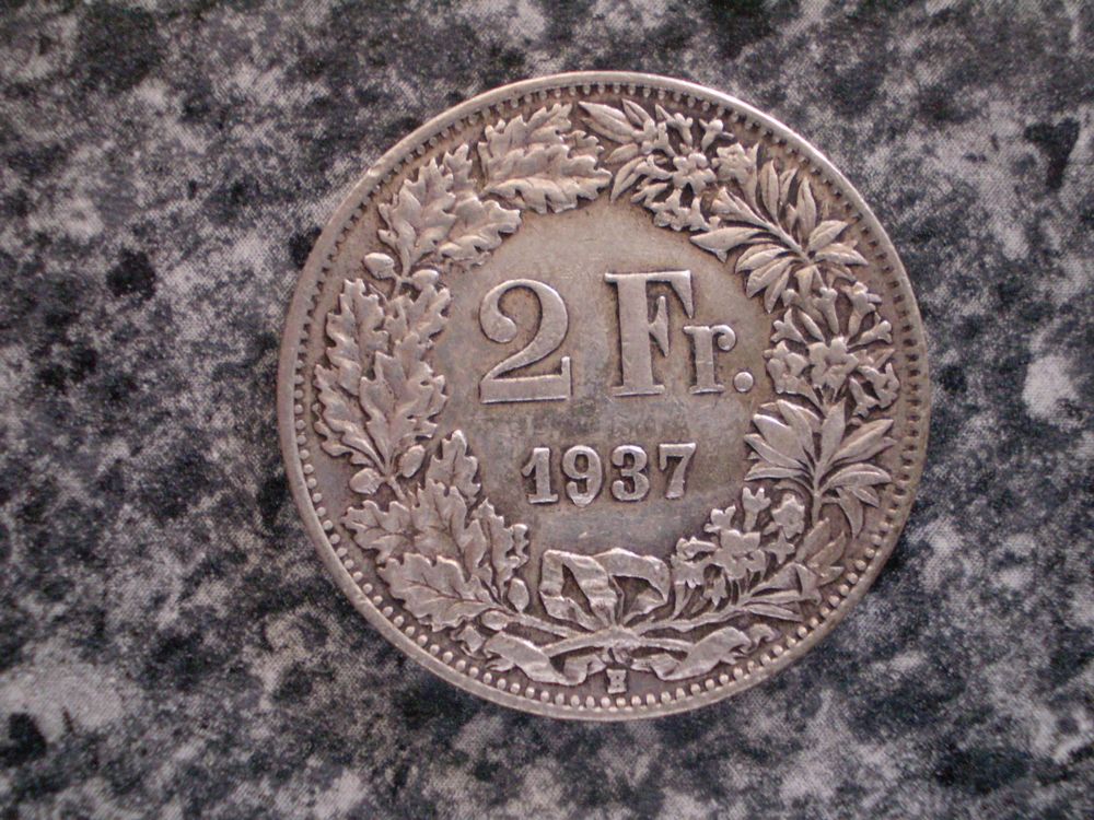 2 Fr.1937 !!! Rar !!! ab 1.- !!! (Gebraucht) in Dierikon für CHF 9 – mit Lieferung auf Ricardo ...