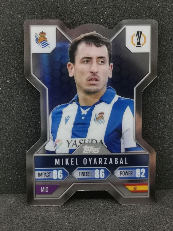 Match attax 2024 /25 Extra Mikel Oyarzabal Chrome Shield (Gebraucht) in ...