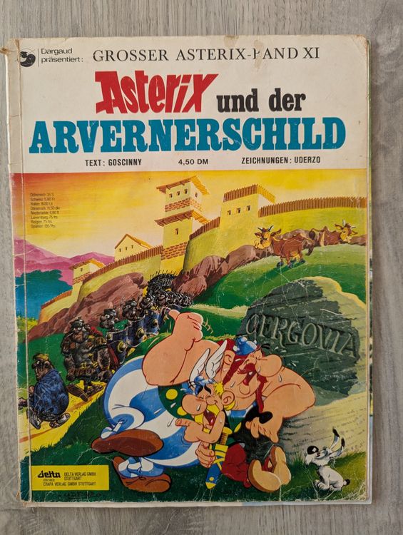 Asterix und der Arverner Schild, Band 11, broschiert, 1972 (Gebraucht) in Goldingen für CHF 5 ...