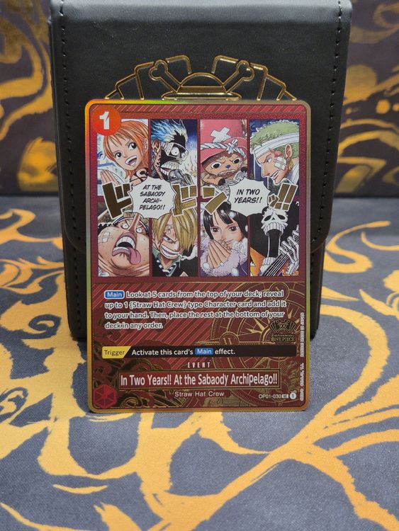 One Piece Card Game OP01-030 UC 2ND ANNIVERSARY (Neu (gemäss Beschreibung)) in Rolle für CHF 14 ...
