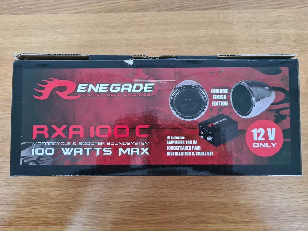 RENEGADE RXA100 B Soundsystem & Verstärker Motorräder/Roller (Gebraucht) in Winterthur für CHF ...