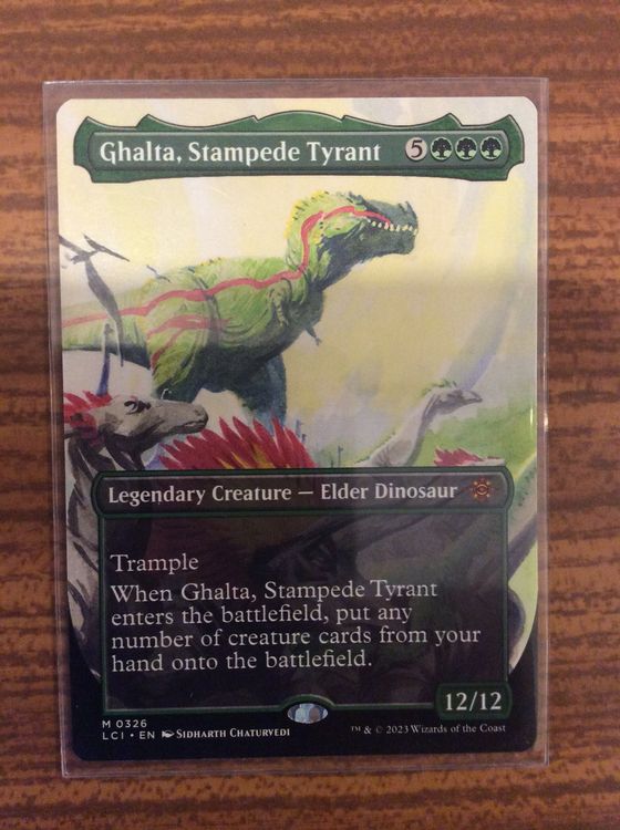 MTG - Ghalta, Stampede Tyrant (0326 - Borderless) x1 | Kaufen auf Ricardo