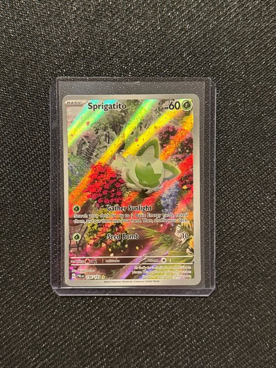 Pokémon Sprigatito, Full Art 196/193 | Kaufen auf Ricardo