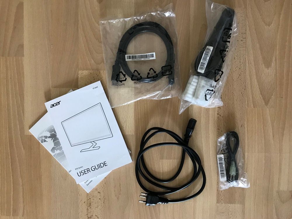 ACER RT280K Monitor schwarz - 4K - 28" | Kaufen auf Ricardo