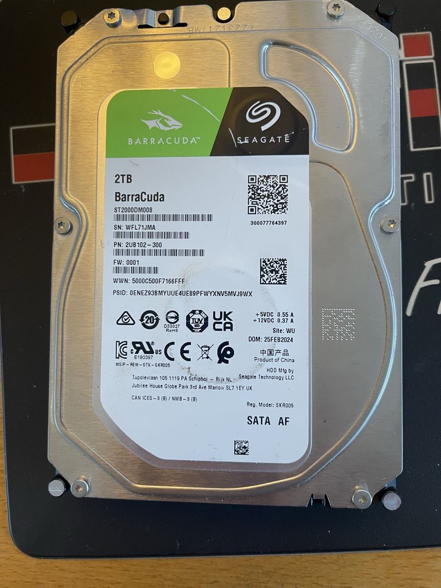 Seagate Barracuda 2TB HDD Festplatte - Top Zustand! (Gebraucht) in ...