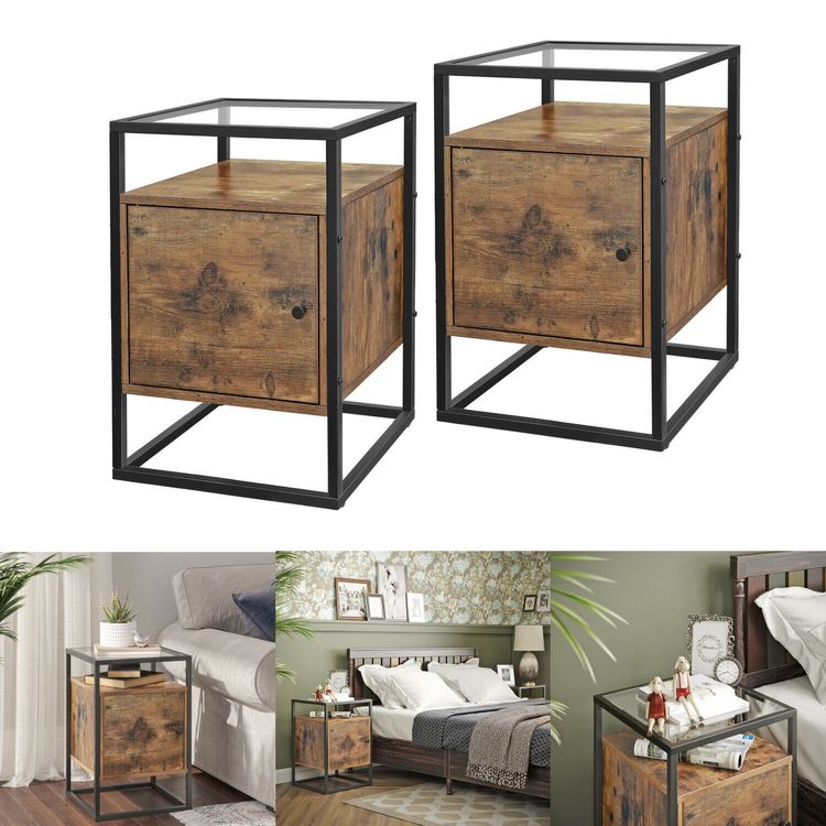 2er Set Nachttisch YAMA | Kaufen auf Ricardo