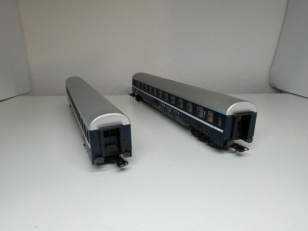 Lima HO 2x Personenwagen SBB (Gebraucht) in Uetliburg SG für CHF 15 – mit Lieferung auf Ricardo ...