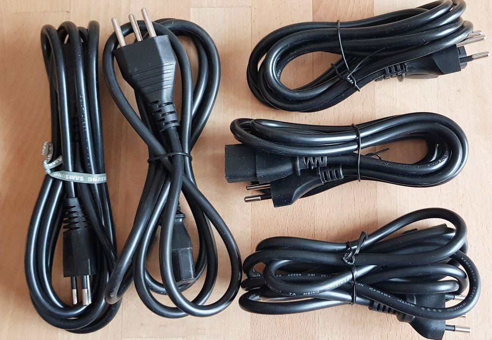 Geräte- Netzkabel CH-3polig 5 Stk. Top (Neu (gemäss Beschreibung)) in ...
