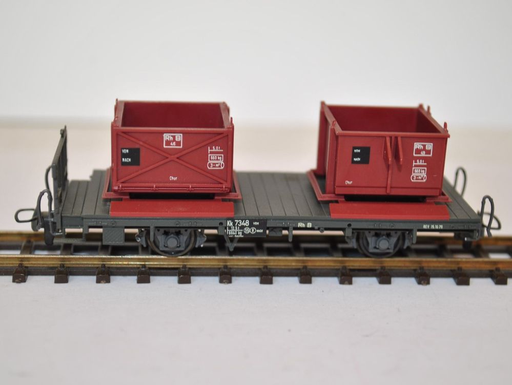 Bemo Behälterwagen RhB (SSJ007) (Gebraucht) in Aarwangen für CHF 16 ...