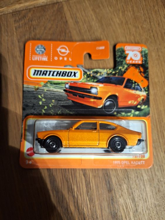 Matchbox 2023 1975 Opel Kadett 73/100 S (Neu und originalverpackt) in ...