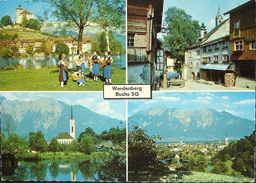 BUCHS WERDENBERG Schloss und Städtli (Neu (gemäss Beschreibung)) in ...
