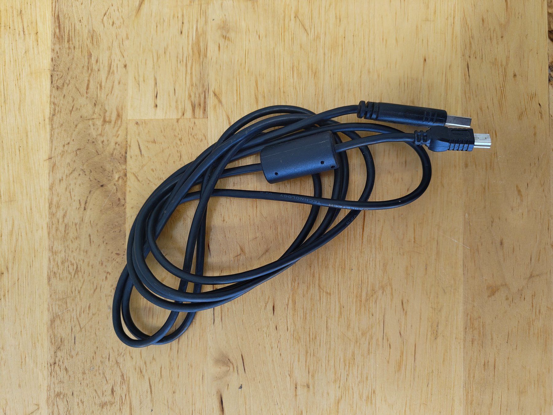 USB Kabel von USB auf USB Typ B mini 1.8m (Gebraucht) in Emmenbrücke ...