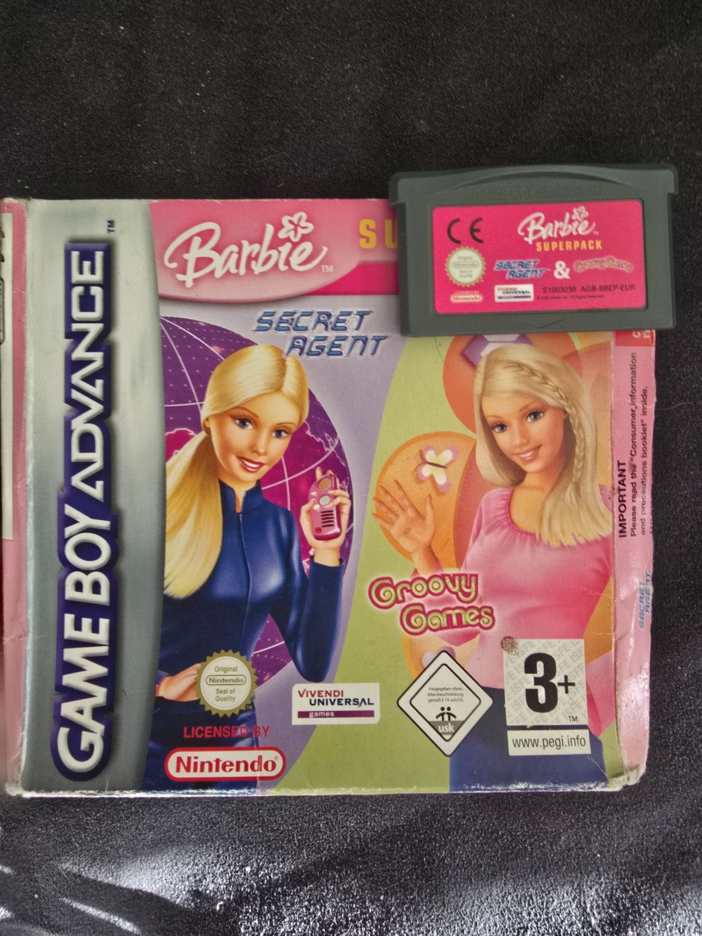 Barbie Superpack Game Boy Advance - Secret Agent & Groovy 🎮 (Gebraucht ...