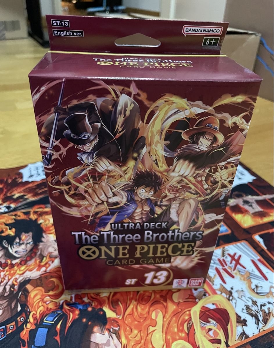 One Piece Deck: ST13 Ultra Deck The Three Brothers EN (Neu und ...