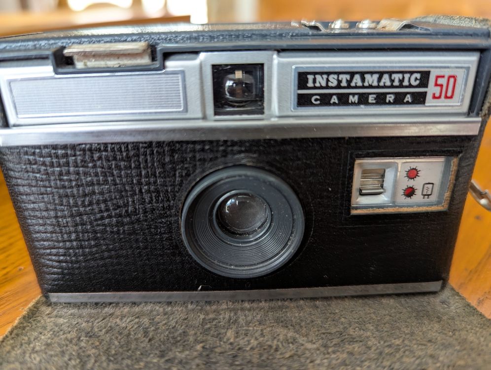 Ancien appareil photo Instamatic 50 avec étui d'origine (D'occasion) à ...