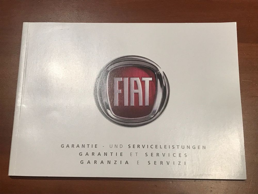 FIAT Serviceheft - Wartungsheft CH MARKT | Kaufen auf Ricardo