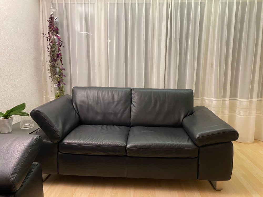 Hochwertiges Ledersofa, 2er und 3er, Neupreis CHF2'677.00 | Kaufen auf Ricardo