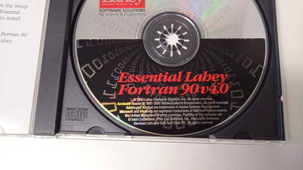 Essential Lahey Fortran 90 - Software Rarität vintage! (Neu und ...