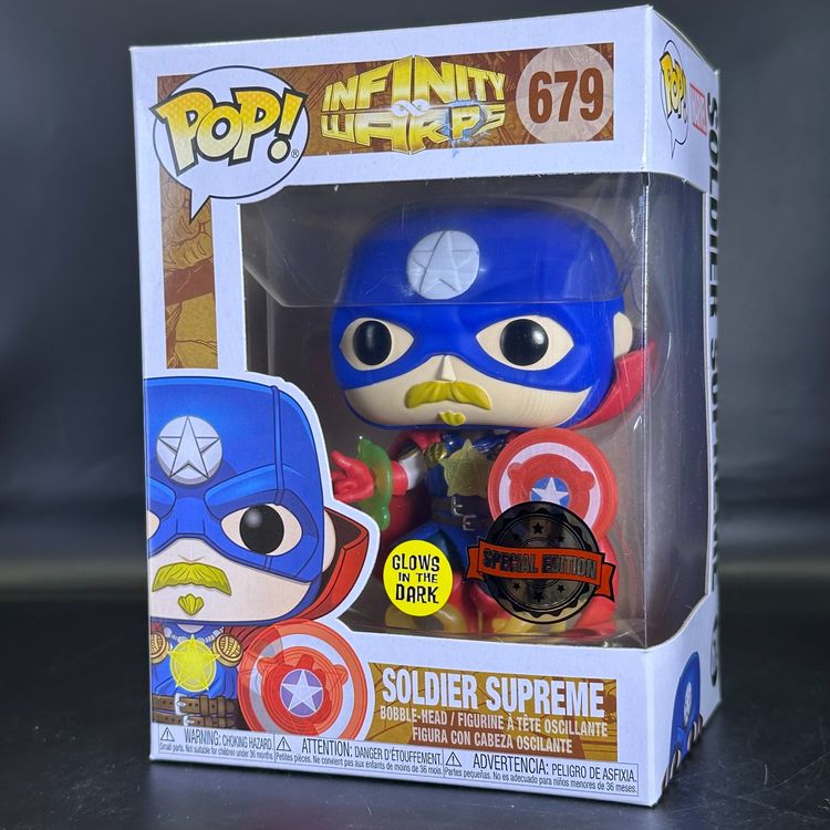 Funko Pop! Marvel Soldier Supreme 679 Glow Special Edition | Kaufen auf ...