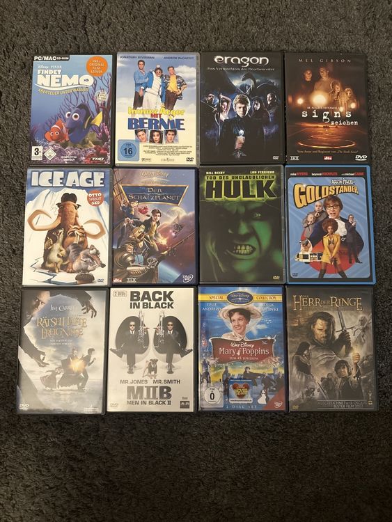 12 DVDs Film (Gebraucht) in Horw für CHF 5 – mit Lieferung auf Ricardo ...