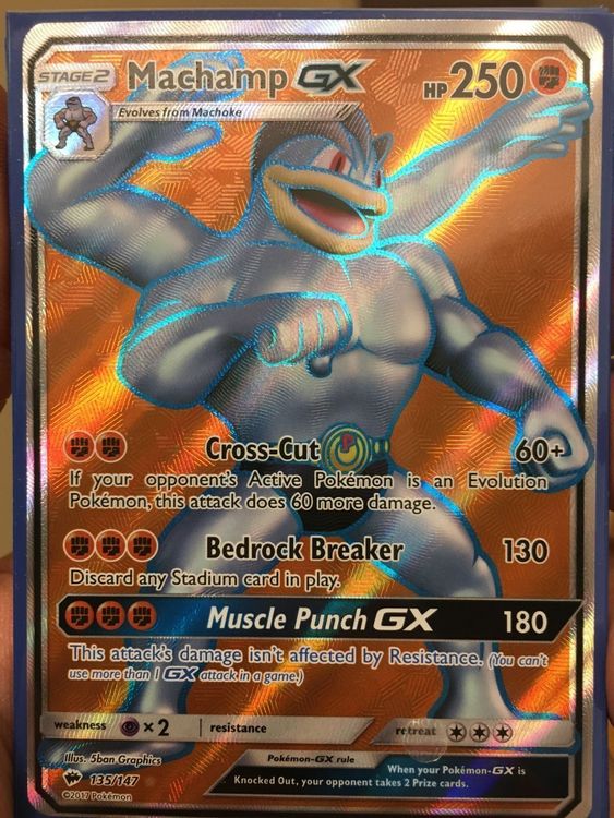 Pokemon GX Machamp Full Art (Neu (gemäss Beschreibung)) in Root für CHF ...