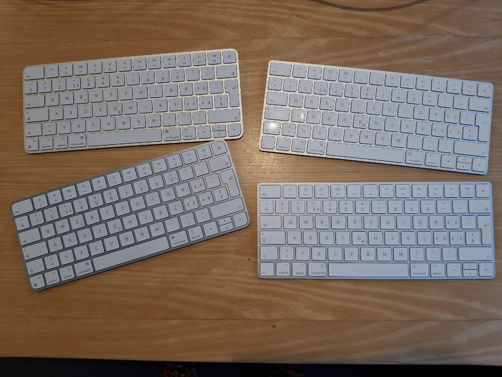 Mini-Tastaturen Apple (4 Stück) (Neu (gemäss Beschreibung)) in Gattikon ...