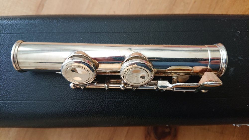 QUERFLÖTE HERNALS MODEL S 210 - Silber - Made in JAPAN (Gebraucht) in ...