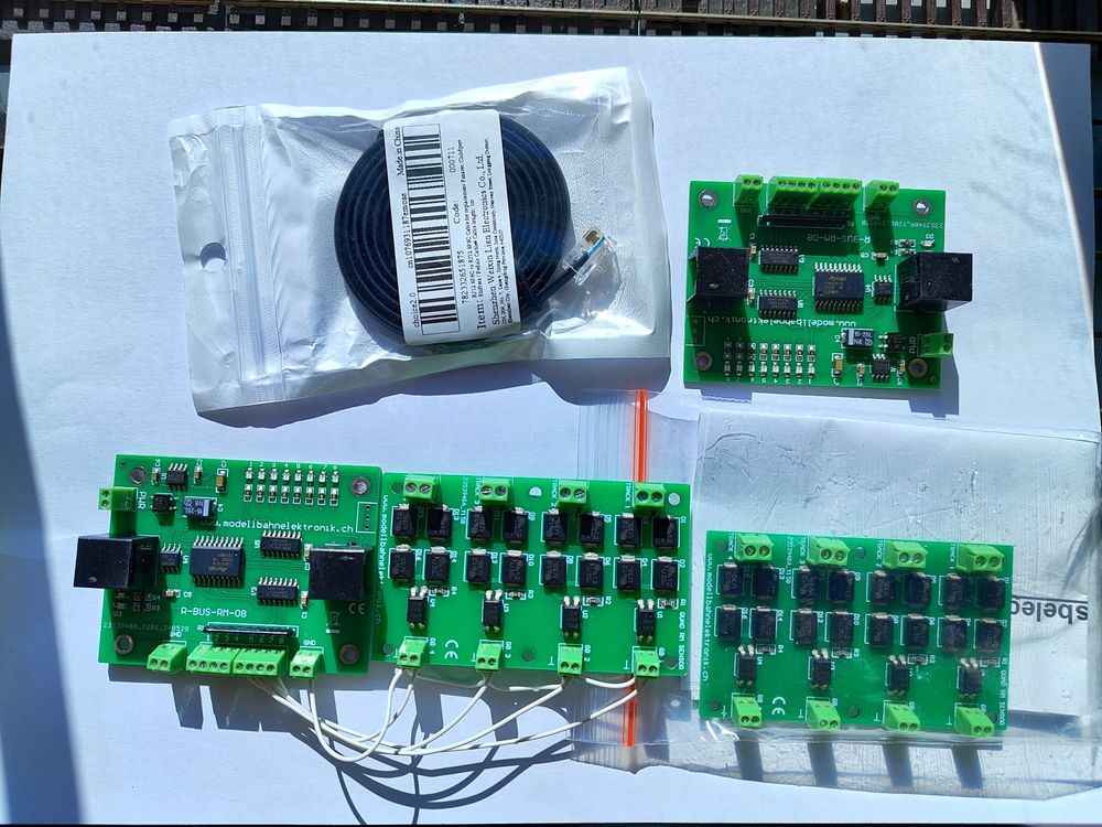 Lot Rückmelde Decoder für Roco R-Bus, Modellbahnelektronik | Kaufen auf ...