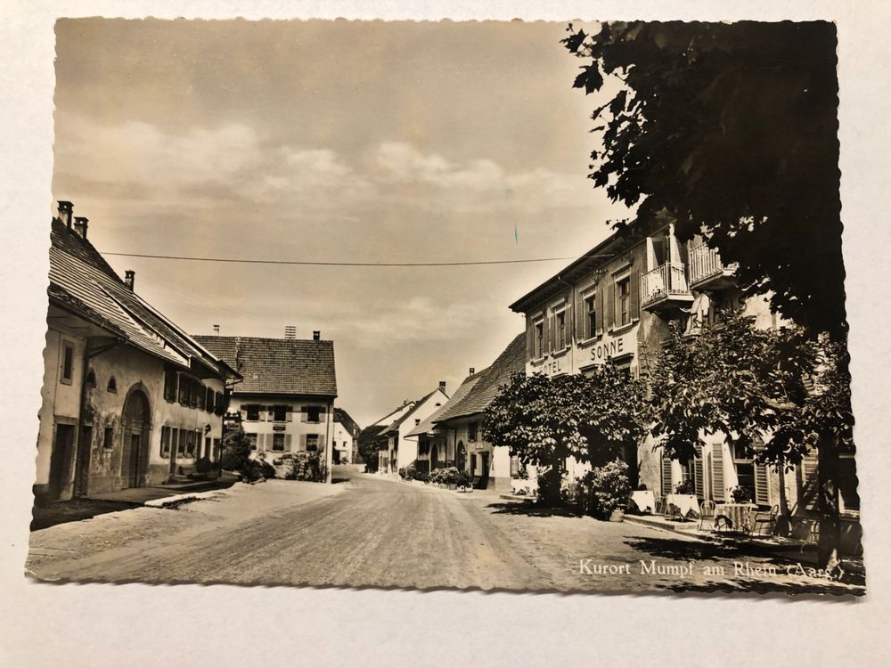 Mumpf am Rhein Hotel Solbad Sonne 1954 (Gebraucht) in Pfäffikon ZH für CHF 9 – mit Lieferung auf ...