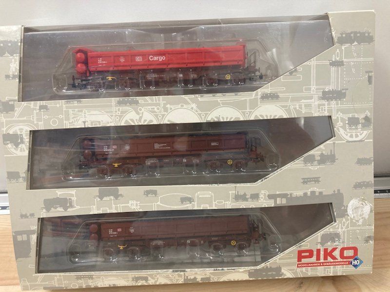 3er Set PIKO H0 58311 Zweiseitenkipper DB | Kaufen auf Ricardo