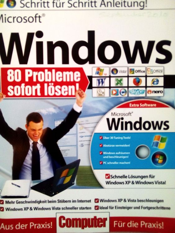 Software Zeitschrift Windows XP von 2010 mit CD - Nostalgie (Gebraucht ...