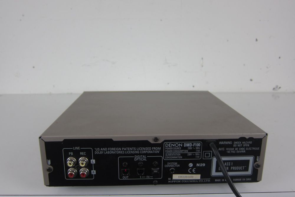 Denon dmd-f100 minidisc recorder (Gebraucht) in Fahrweid für CHF 70 ...