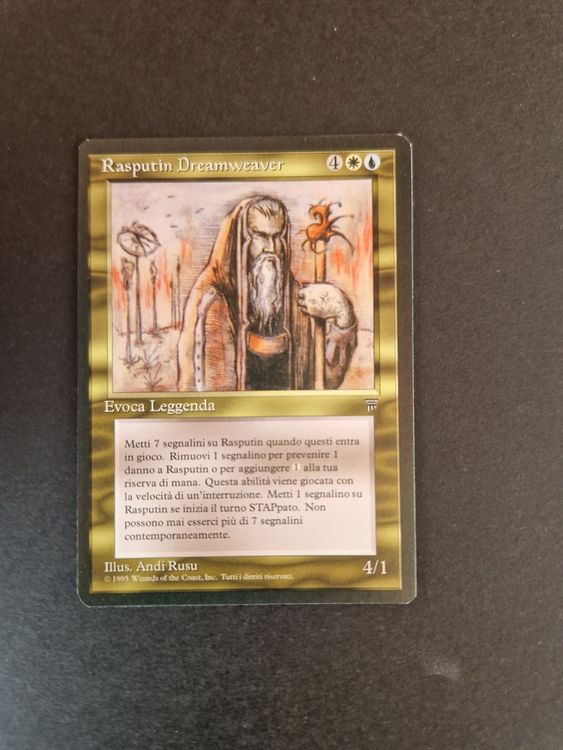 MTG Rasputin Dreamweaver It Legends Italienisch - top Legend (Gebraucht ...