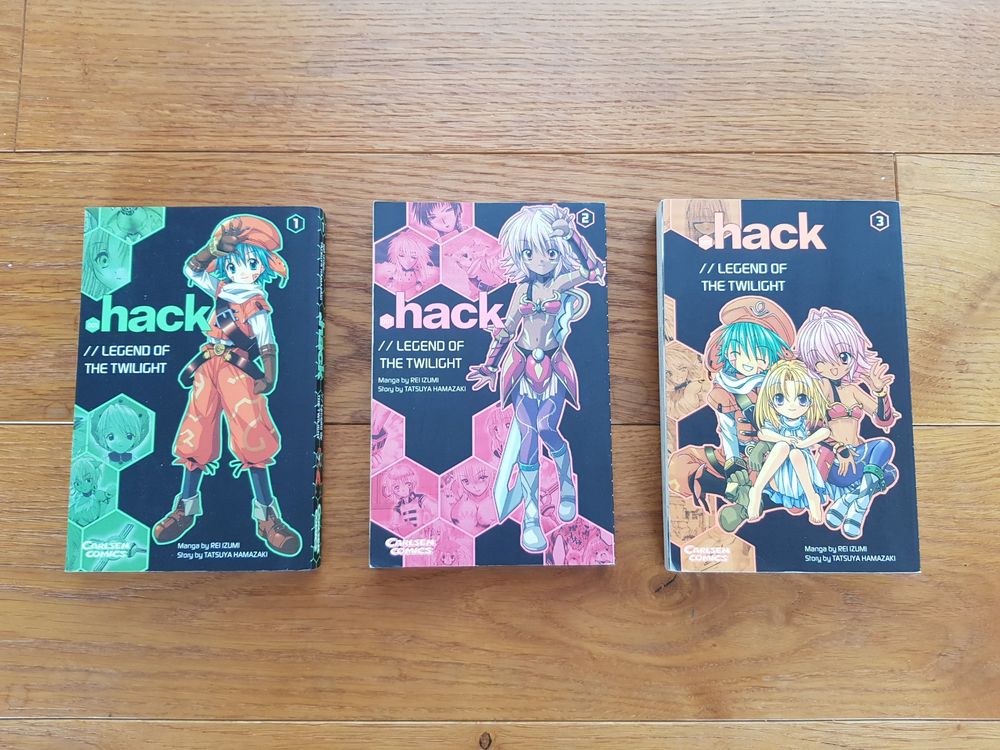 .hack//Legend of the Twilight Manga Band Teil 1-3, Top | Kaufen auf Ricardo