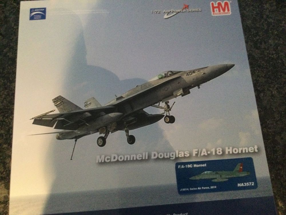 Hobby Master 1:72 Swiss air force Fa 18 (Neu und originalverpackt) in ...