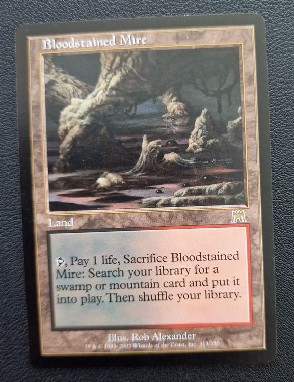 Bloodstained Mire, Magic the Gathering (Gebraucht) in Hochdorf für CHF ...