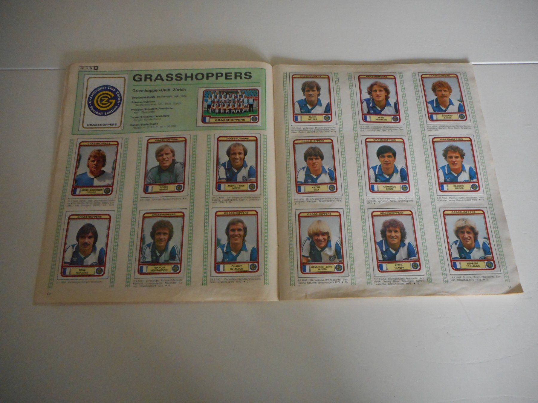 Panini Album Football 80/1980 SFV komplett (Gebraucht) in Cham für CHF ...