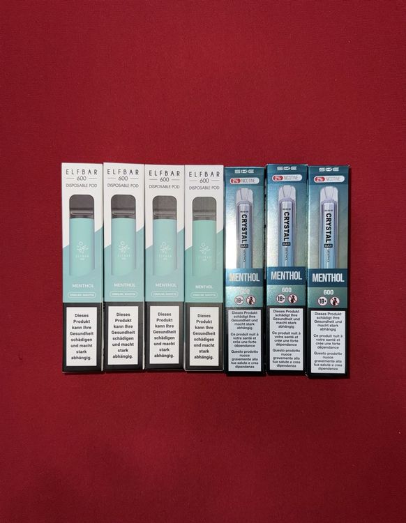 Elfbar und Crystal (Neu und originalverpackt) in Baar für CHF 57 – mit ...