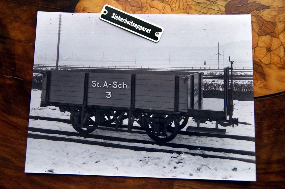 Strassenbahn Aarau-Schöftland Güterwagen Nr. 3 (Foto) (Gebraucht) in Schönenwerd für CHF 5 – mit ...