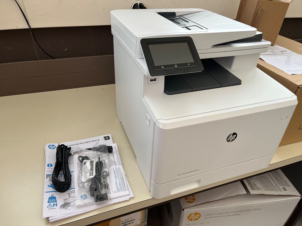 Neuer Multifunktionsdrucker HP Color LaserJet Pro MFP M479dw (Neu ...