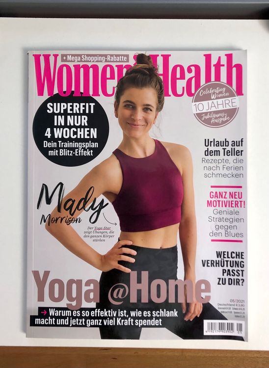 Jubiläums-Heft "Women's Health" mit Mady Morrison | Kaufen auf Ricardo