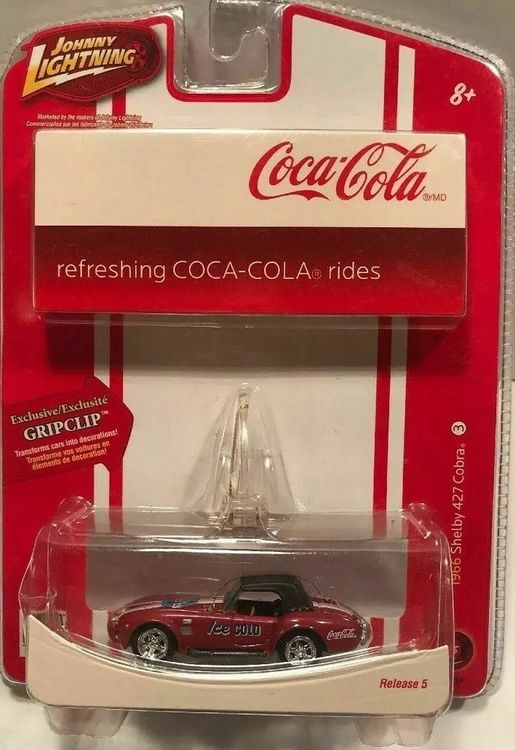 Shelby Cobra "Coca Cola Ice Cold" 1966 (1:64) (Neu und originalverpackt ...